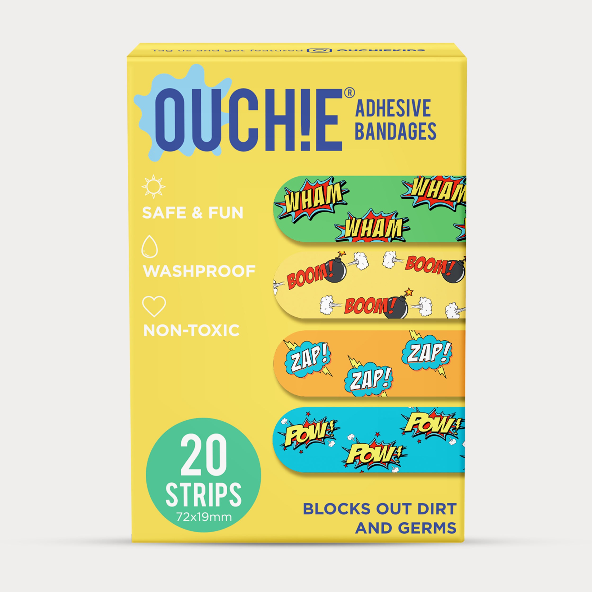 Comic Action (Pack of 20) – Ouchie