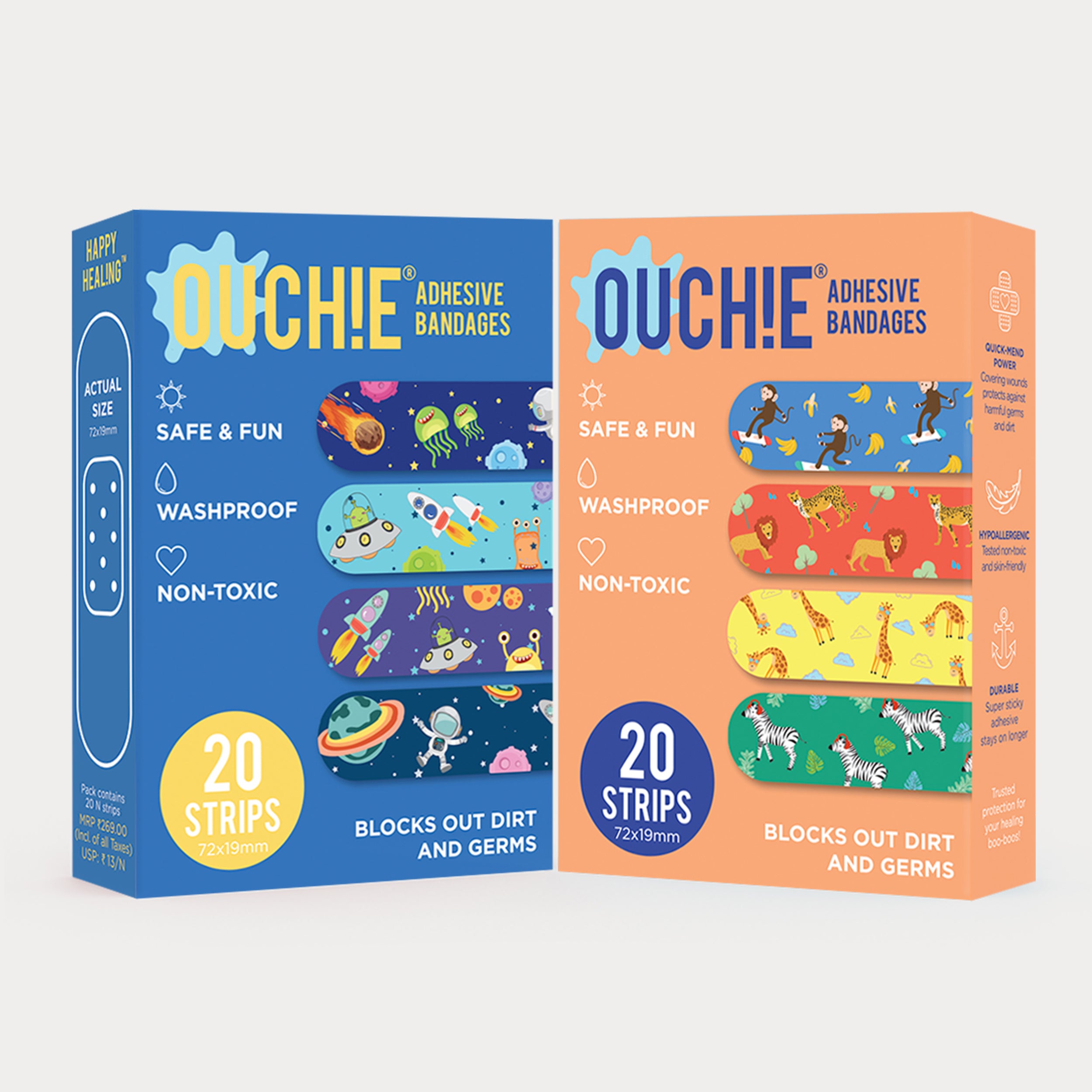 Double Combo: Space Jam & Jungle Fever (40 Bandages) – Ouchie