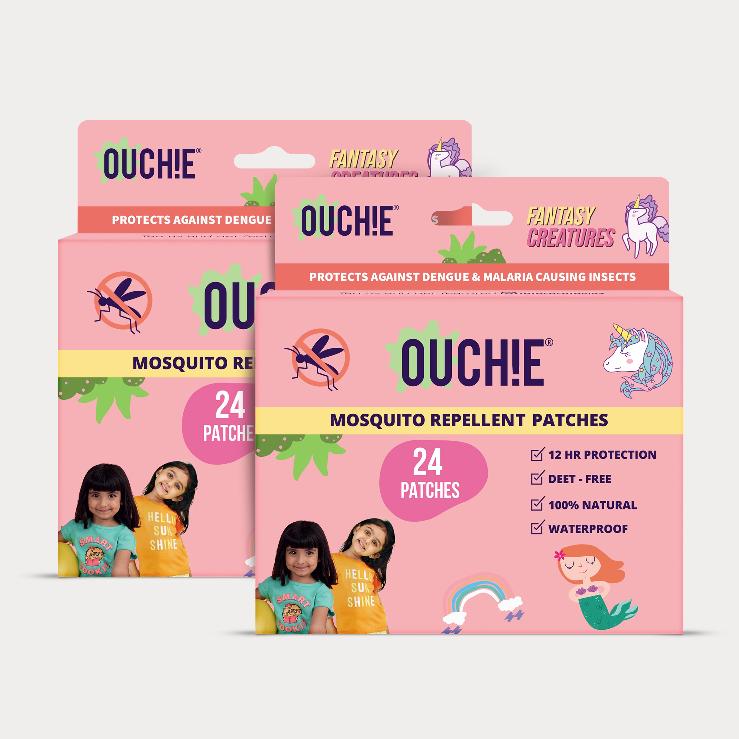 Double Combo: Fantasy Creatures (48 Patches) – Ouchie