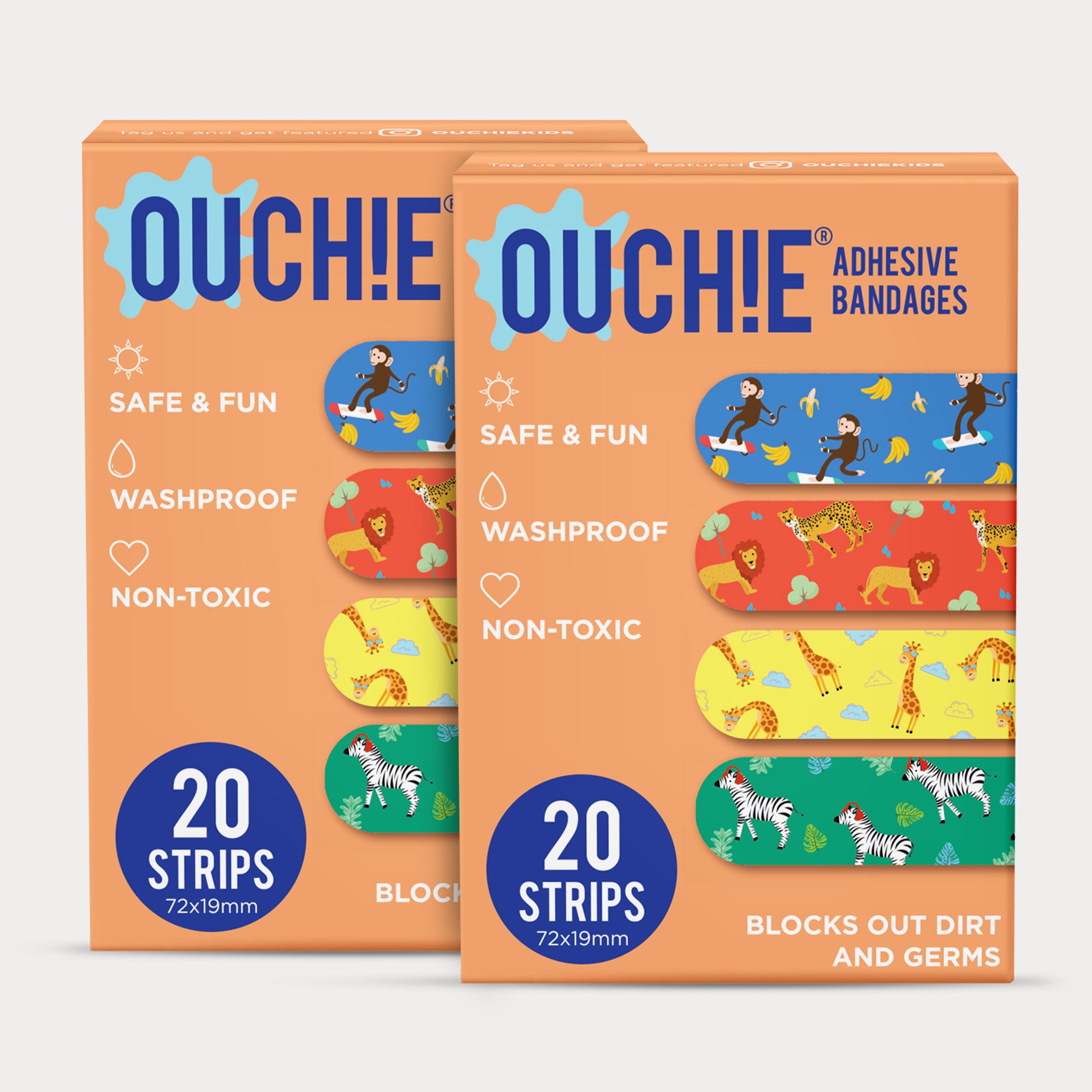 Double Combo: Jungle Fever (40 Bandages) – Ouchie